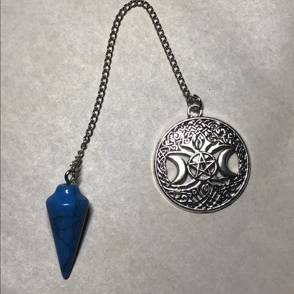 Accessories | Triple Moon Goddess Dowsing Pendulum | Poshmark